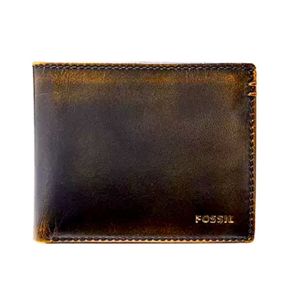 Fossil | Bags | Fossil Wade Flip Id Bifold Wallet | Poshmark